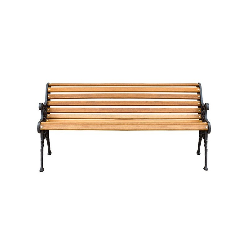 BANCO DE JARDIM INGLÊS ESTILO PRAÇA 150cm